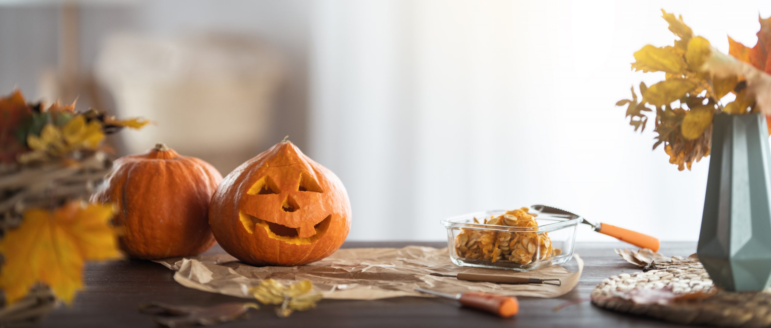 Citrouille d'Halloween et courges du jardin - Alliance Verte